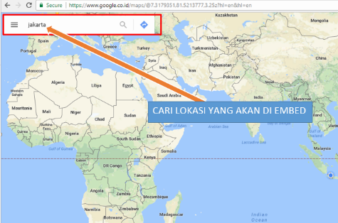 Cara Pasang Peta Google Maps di Blog Tampilan Hidup dan Responsive ...