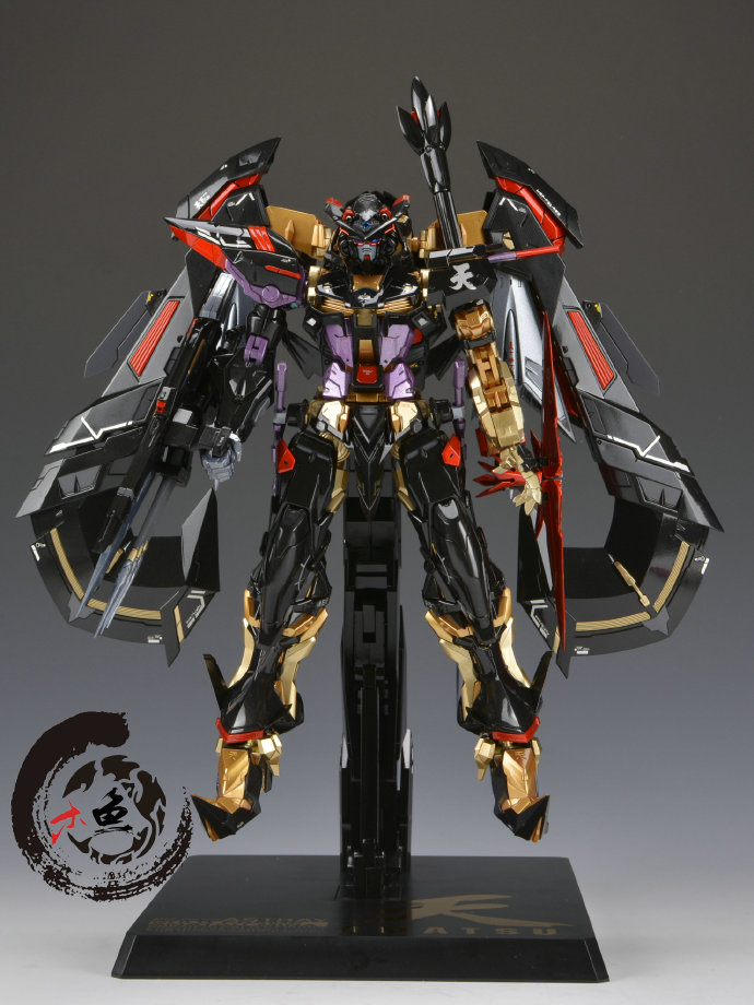 Painted Build: MG 1/100 Gundam Astray Gold Frame Amatsu Mina