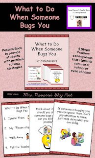 Mrs. Navarre’s Teaching Blog: What to Do When Someone Bugs You