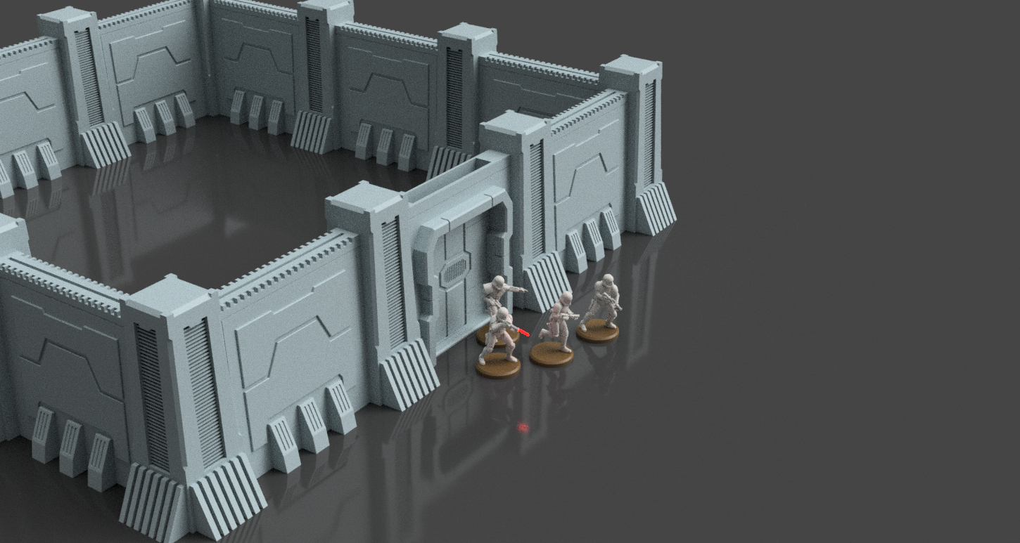 Modular Walls For TableTop - WIP | The3Dprinting 3D print Dioramas ...