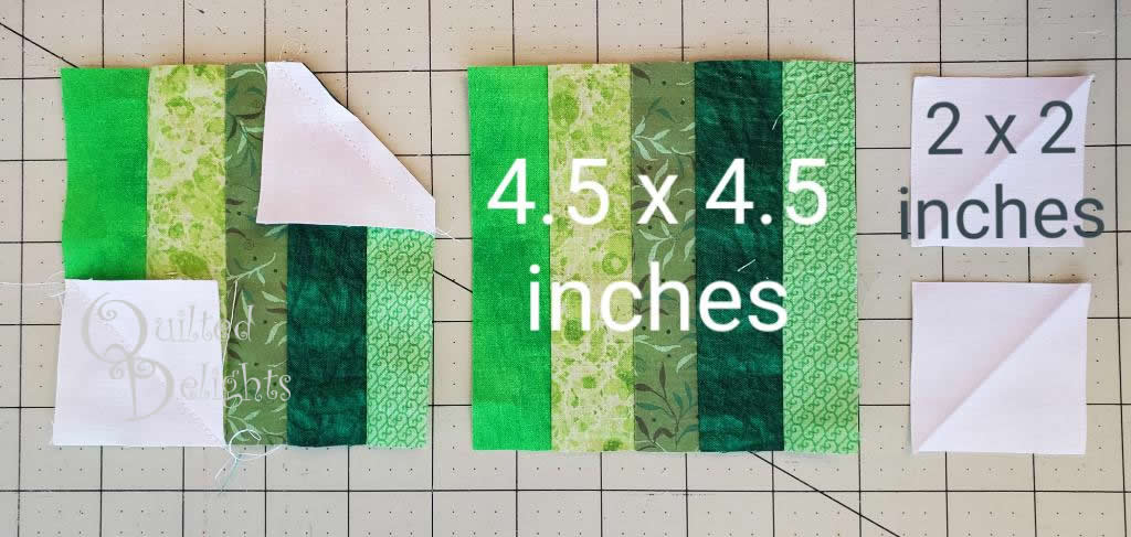 Quilted Delights: All About Strings Blog Hop - Spring Strings