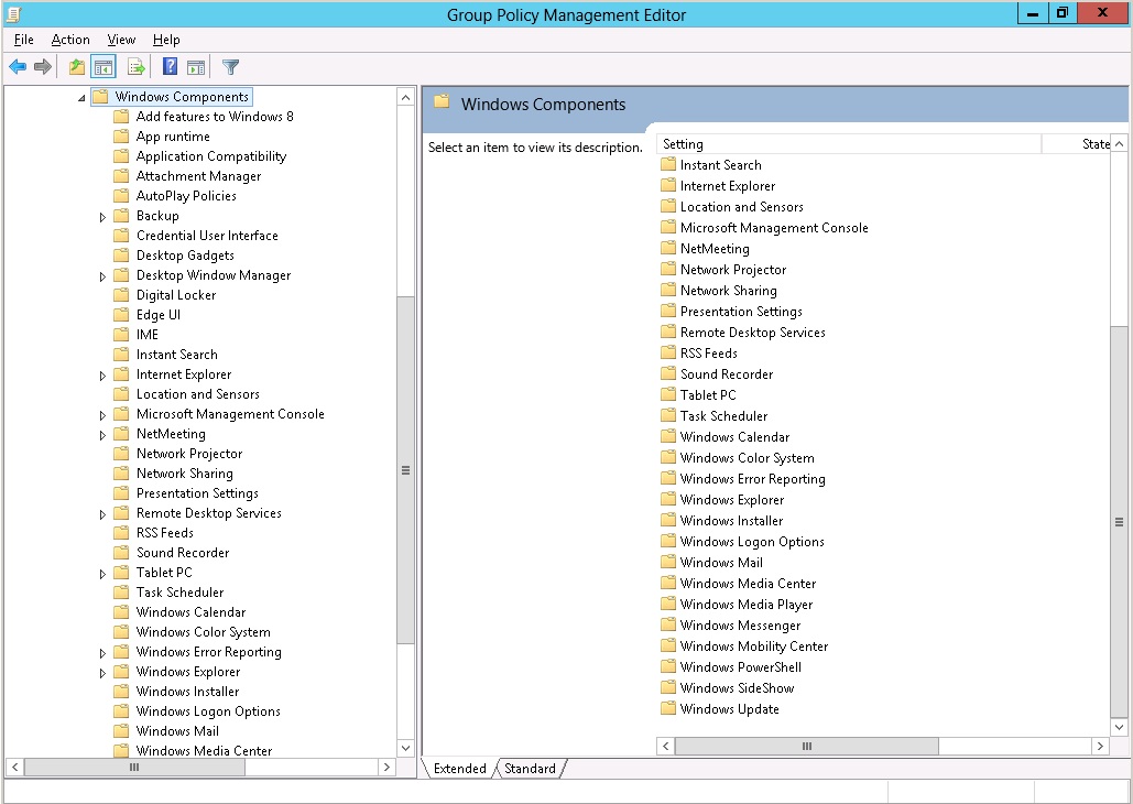 Ferry de Wanna: Administrative Template - User Configuration of Group ...