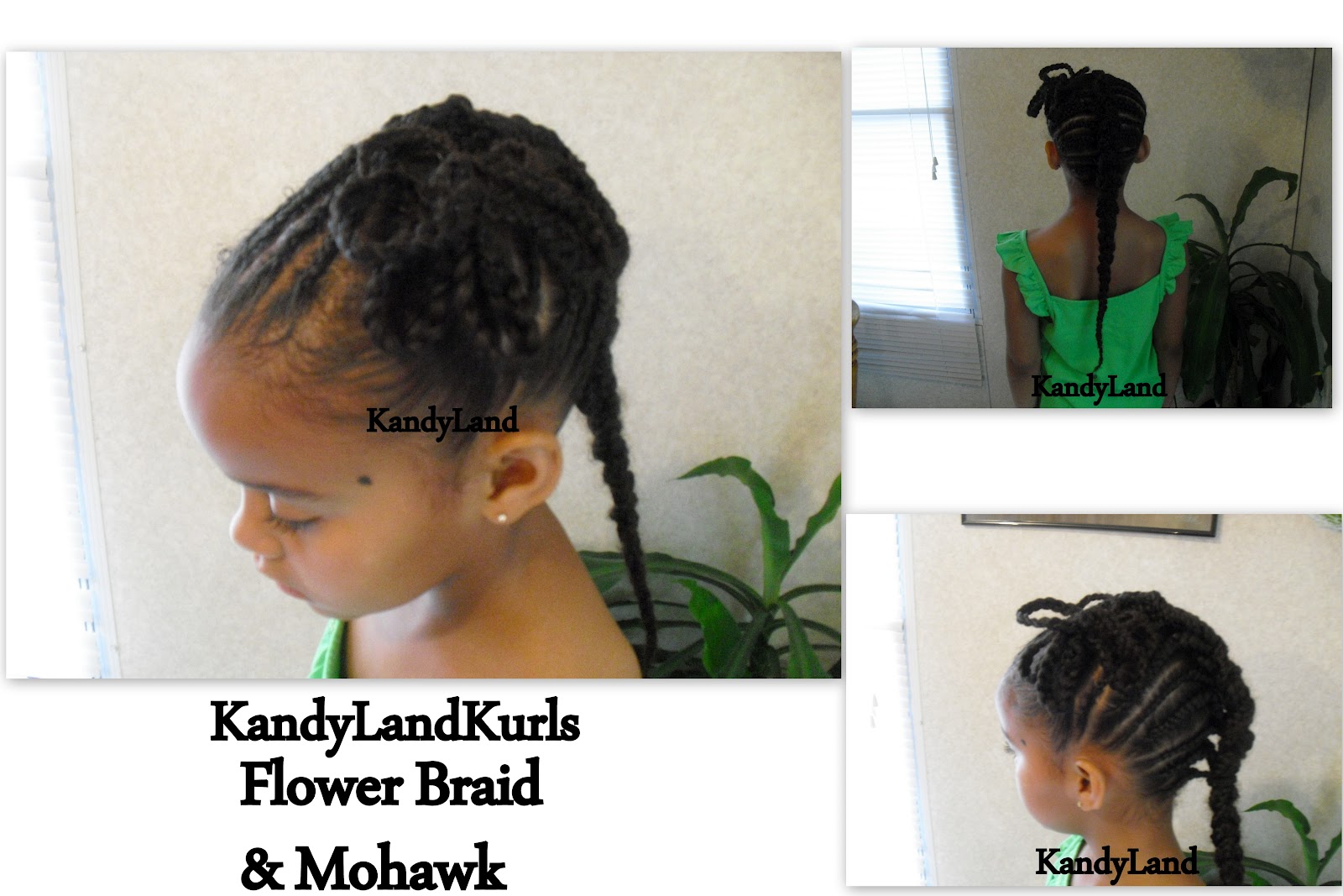 KandyLand: Flower Braid & Mohawk