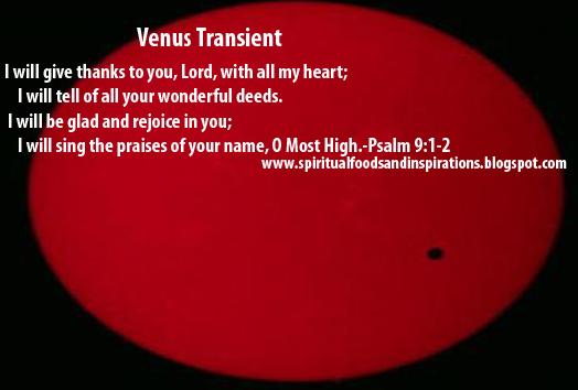 How great is our God!: Myths about Venus Transient
