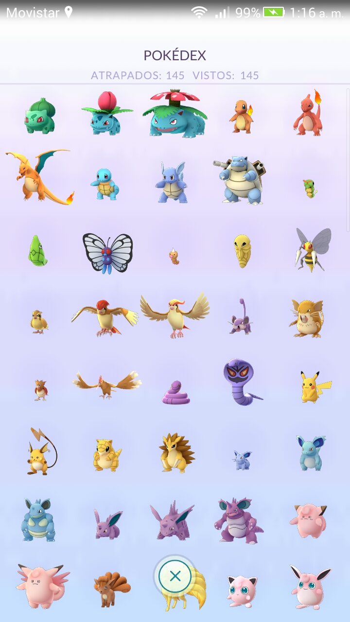 Pokedex completa: Pokedex completa