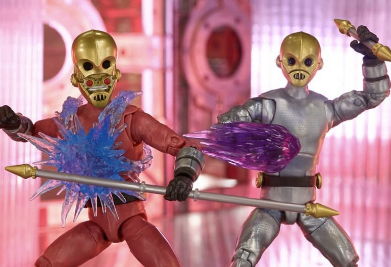 Conjunto com os Cogs de Power Rangers Zeo da linha Lightning Collection ...