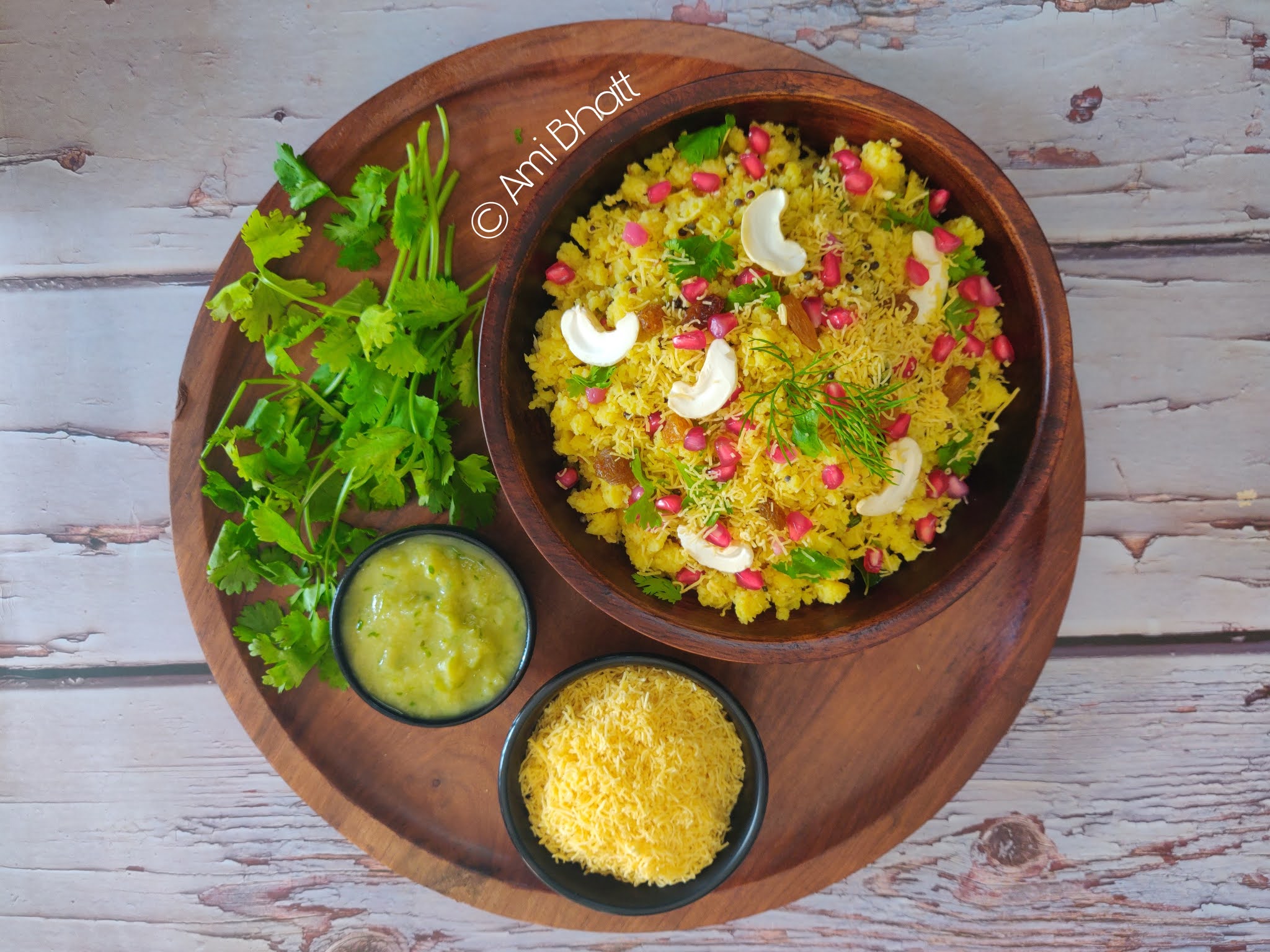 Gujarati Surti Sev Khamani Recipe- Ami Bhatt