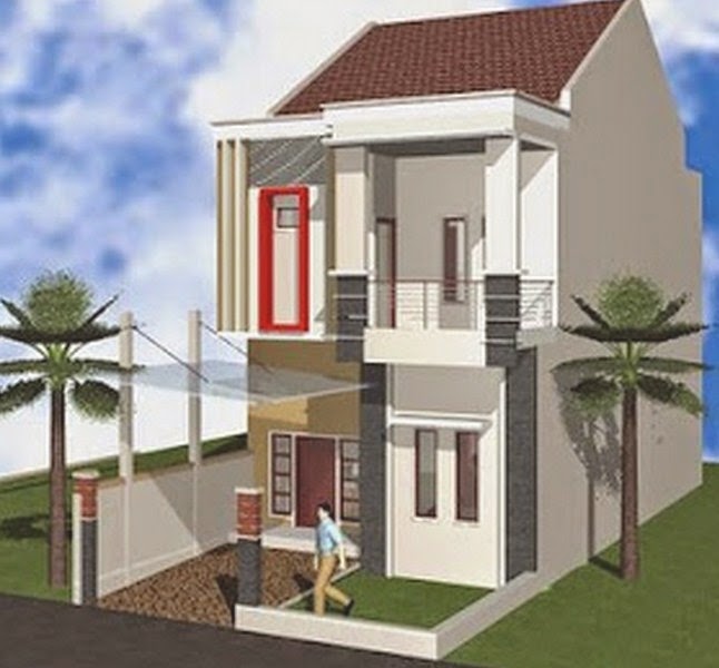 Desain Rumah Type 36 Minimalis 2 Lantai - Gerai Jati