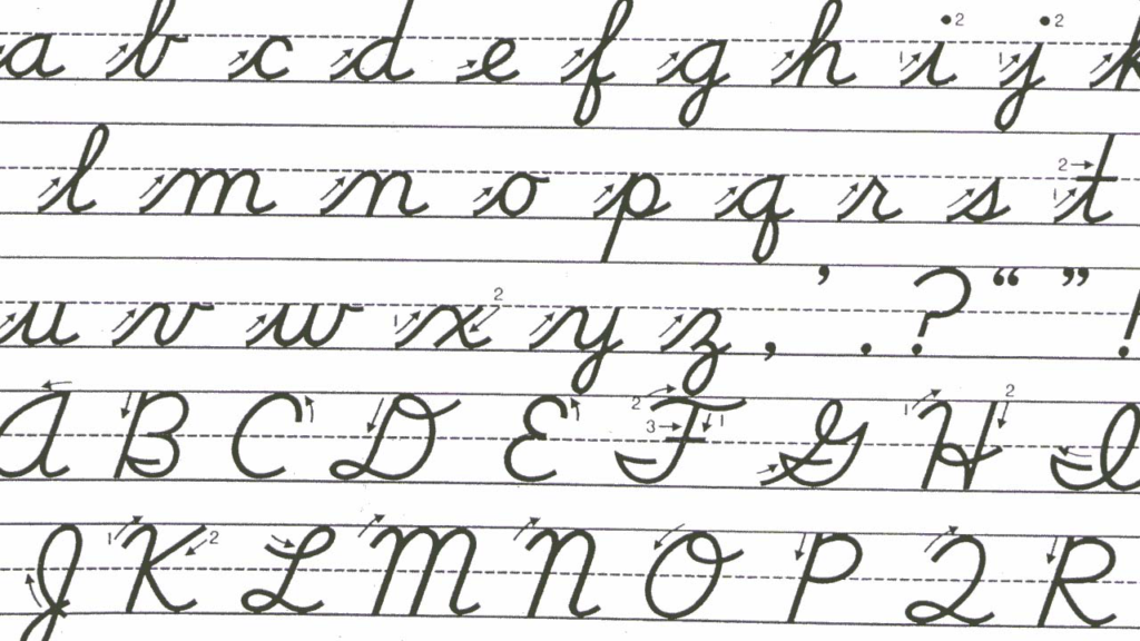 Cursive Letters Copy And Paste ~ Thankyou Letter