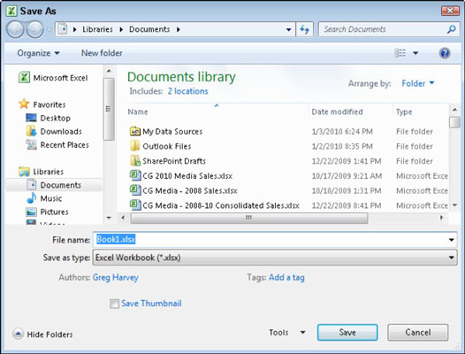 Creating, Editing and Saving a document