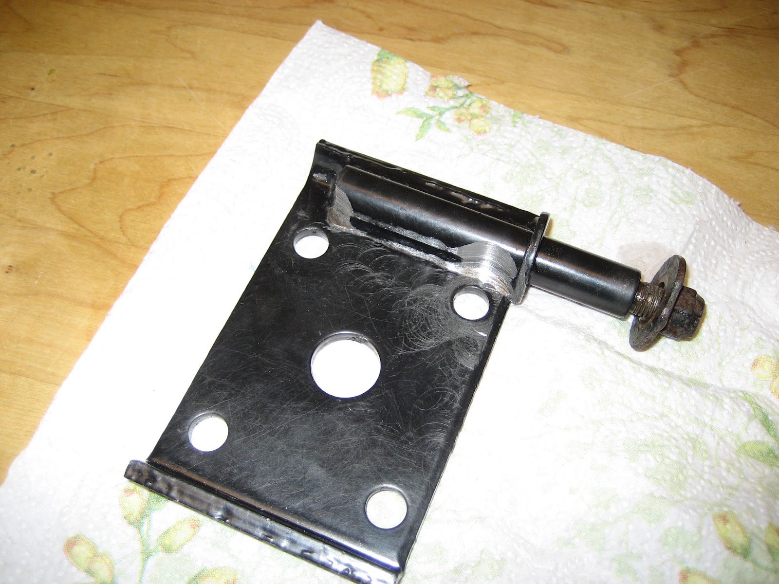 My 1964 Jeep CJ5: Leaf Spring Mounting Plate Mods