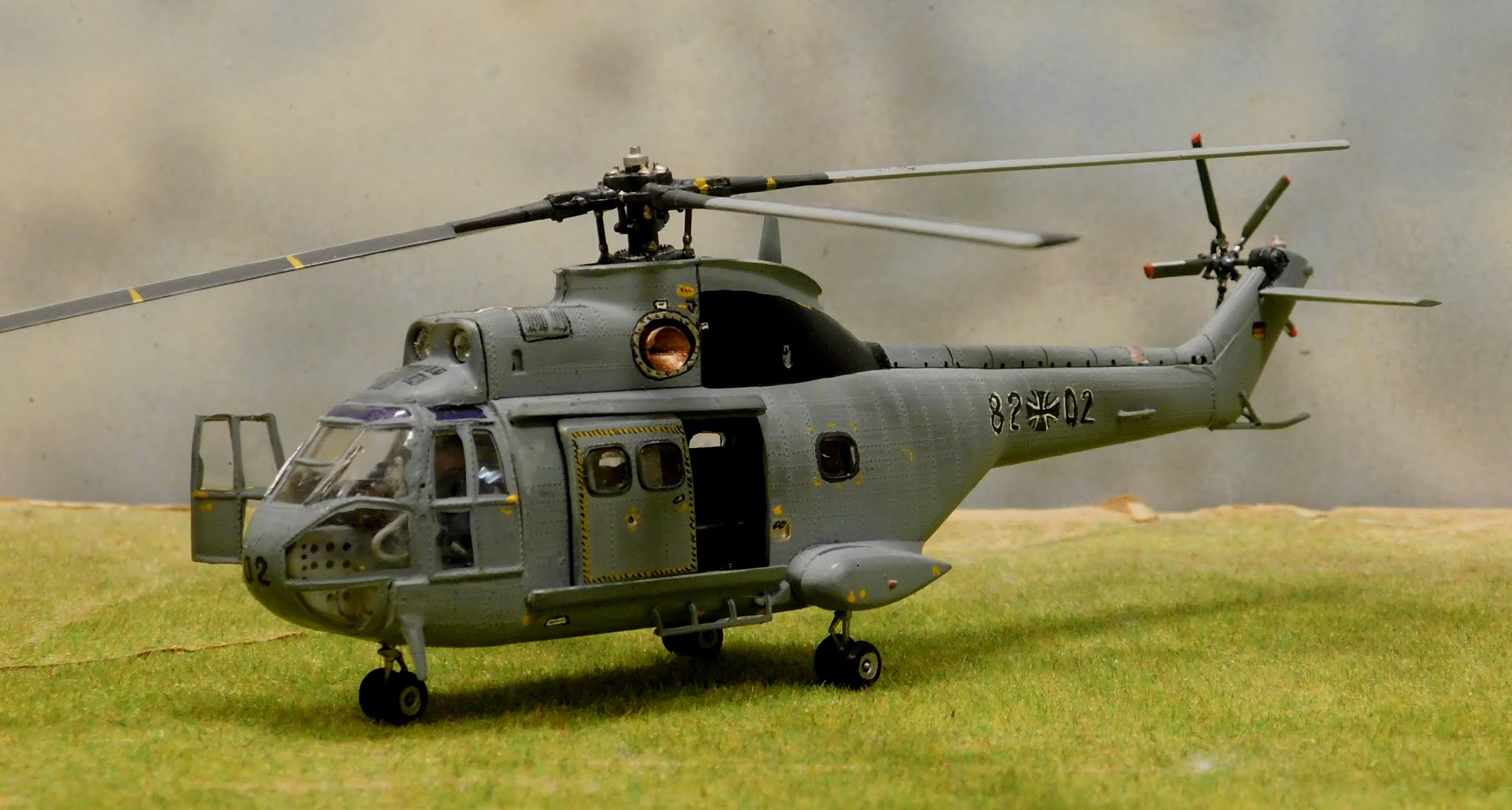 Happyscale-Modellbau: Aérospatiale S.A. 330 Puma - Airfix 1/72