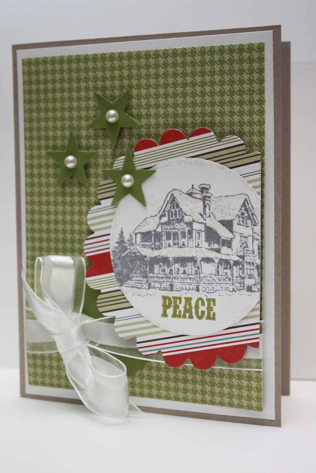 The Pursuit of Stampin'ess: Christmas Lodge Christmas card by Stampin ... The Pursuit of Stampin'ess: Christmas Lodge Christmas card by Stampin ...