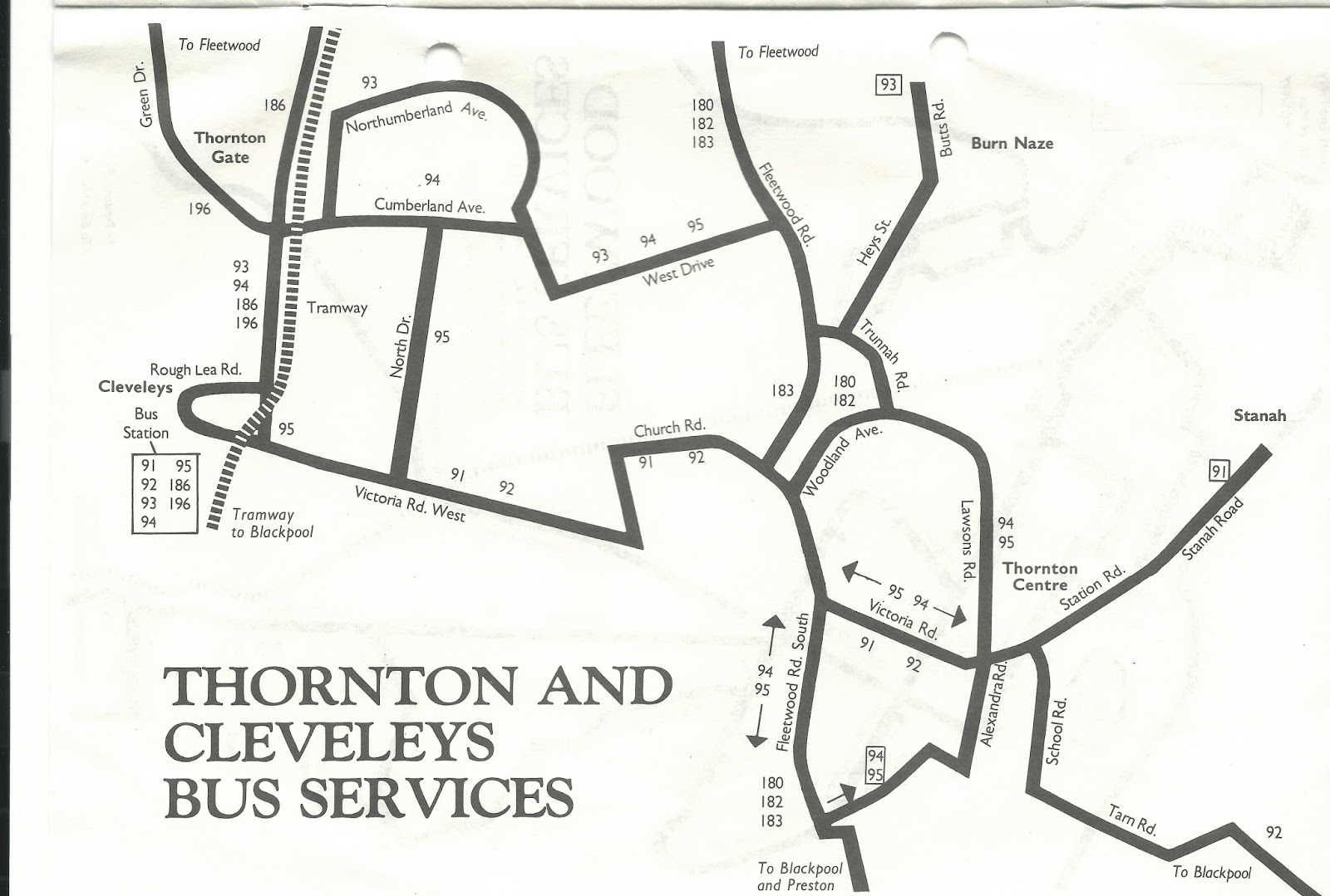 Fylde Bus Blog: Ribble on the Fylde Part 3: Wyre Locals 1931 to 1986