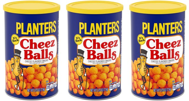 Planters Brings Back Cheez Balls and Cheez Curls