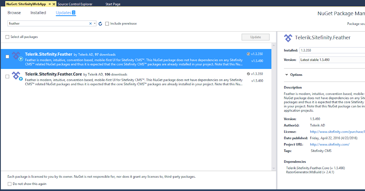 Living And Breathing The World Of Microsoft Upgrading Sitefinity Web Application Projects