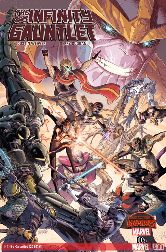 Daily Comics Mexico: Secret Wars: The Infinity Gauntlet #4 - Marvel ...