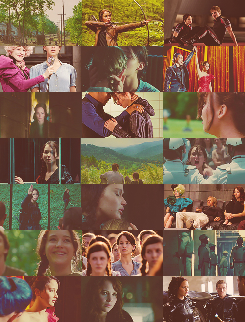 The Hunger Games: Collages