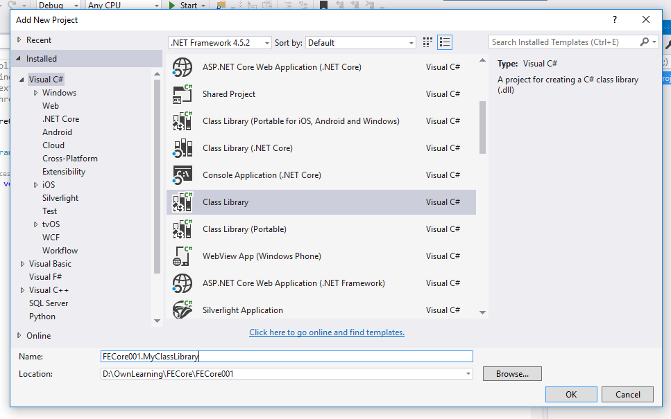 Code first procedure in Entity Framework Core (Part 1) Code first procedure in Entity Framework Core (Part 1)
