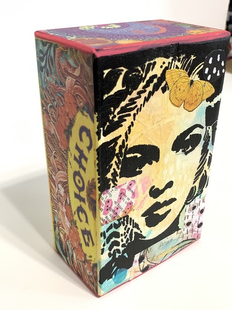 StencilGirl Talk: Wooden Matchbox Stackable Stash Boxes with ...