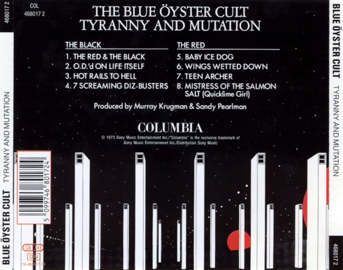 Classic Rock Covers Database: Blue Oyster Cult - Tyranny and Mutation ...