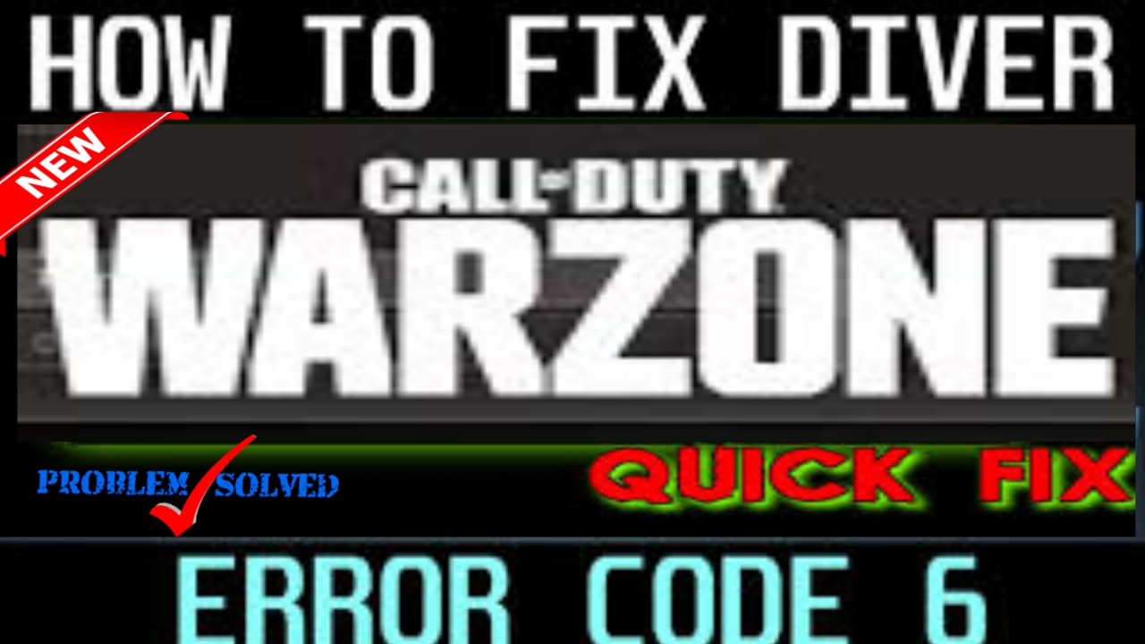 {100 Fixed} Warzone Error Code 6 Solved Tech2wire