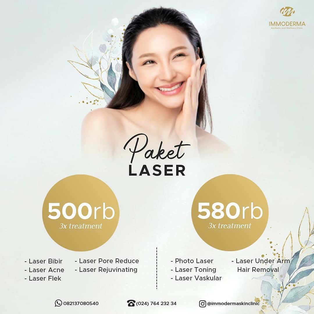 [Promosi] Paket Laser Lebih Hemat di Immoderma Skin Clinic