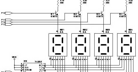 Metode Multiplexing 7 Segment