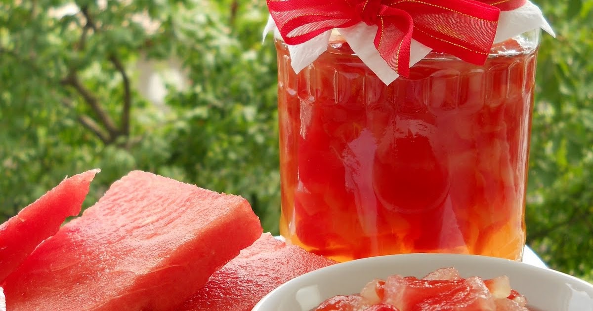 Pe masa din bucatarie: Dulceata de lubenita