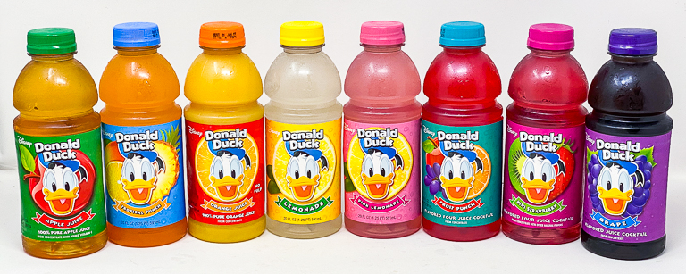 Tales of the Flowers: Ian's Taste Test - Donald Duck Citrus World Juices