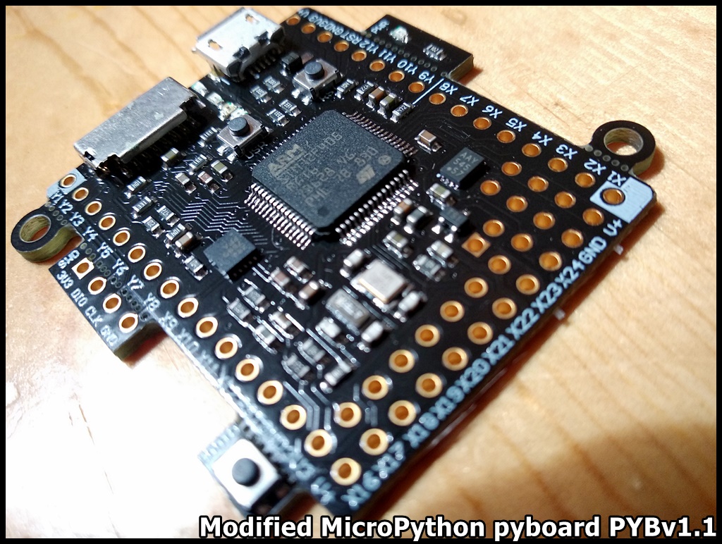 Embedded Things Modified Micropython Pyboard Pybv11 And More