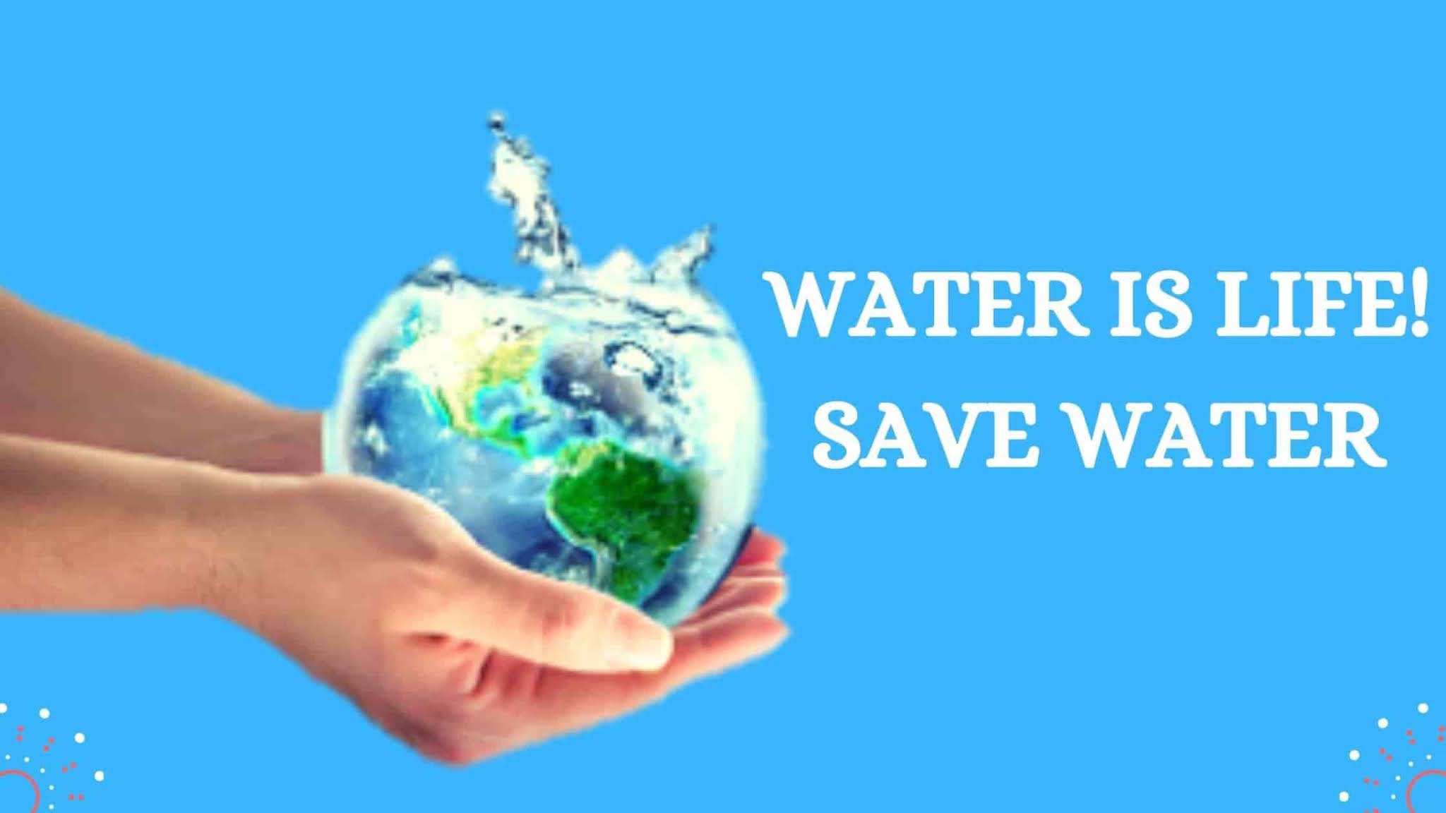 Save Water Save Life Save Earth Essay // Save water Essay For Children ...