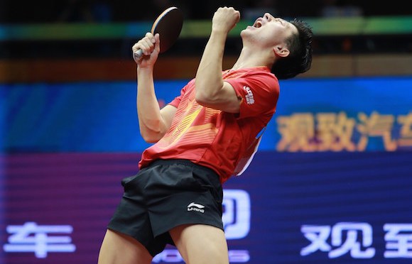 MHTableTennis: Ma Long Sets Wheels in Motion to Equal Grand Slam Record
