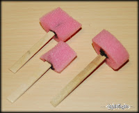 Layniefingers: Tutorial- How to make custom sponge tools