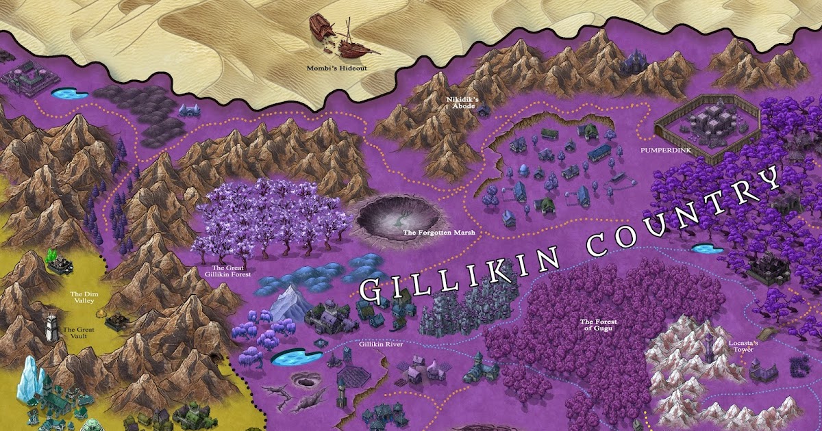 A New Map for the Gillikin Territory