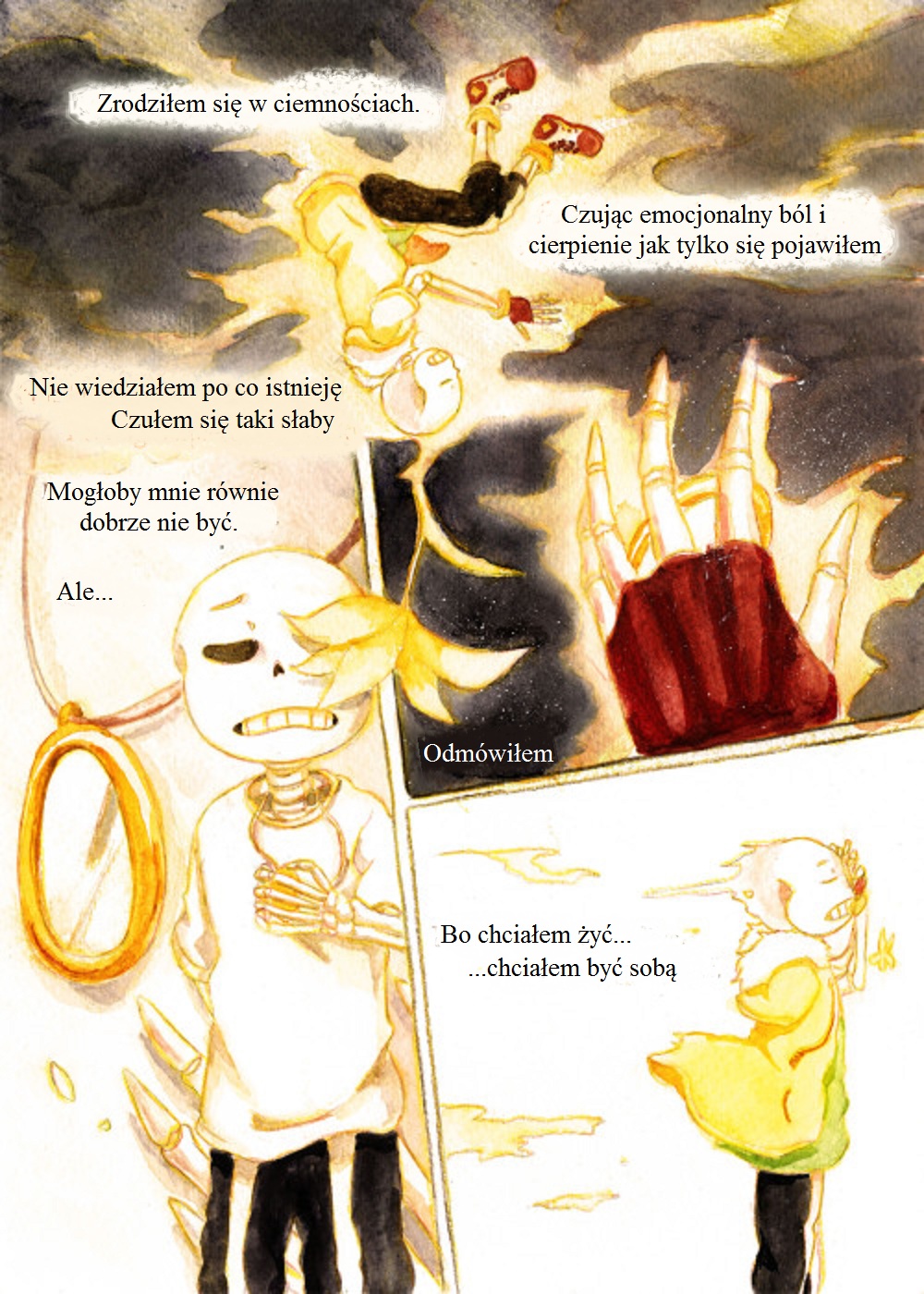 Undertale: Faith!Sans 2 część 2 [tłumaczenie PL] ~ Handlarz Iluzji