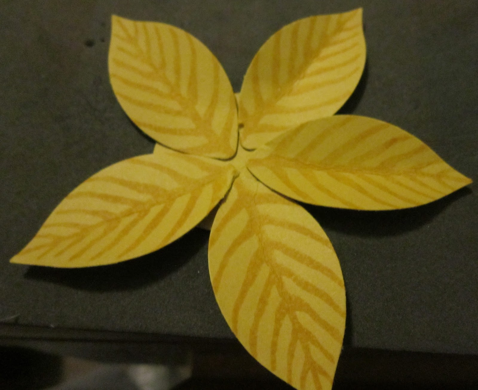 Krafting with Karen: Sunflower Punch Card