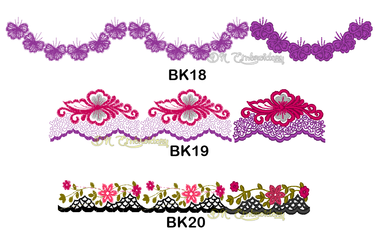 Embroidery Design : SULAM BAJU KURUNG (Part 01)