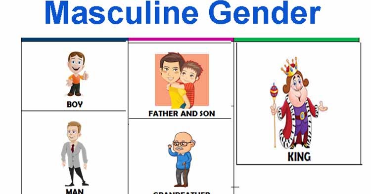 Masculine Gender (পুংলিঙ্গ) কাকে বলে উদাহরণ সহ লিখ - English Grammar A To Z