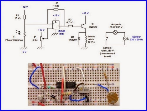 Système d éclairage automatique