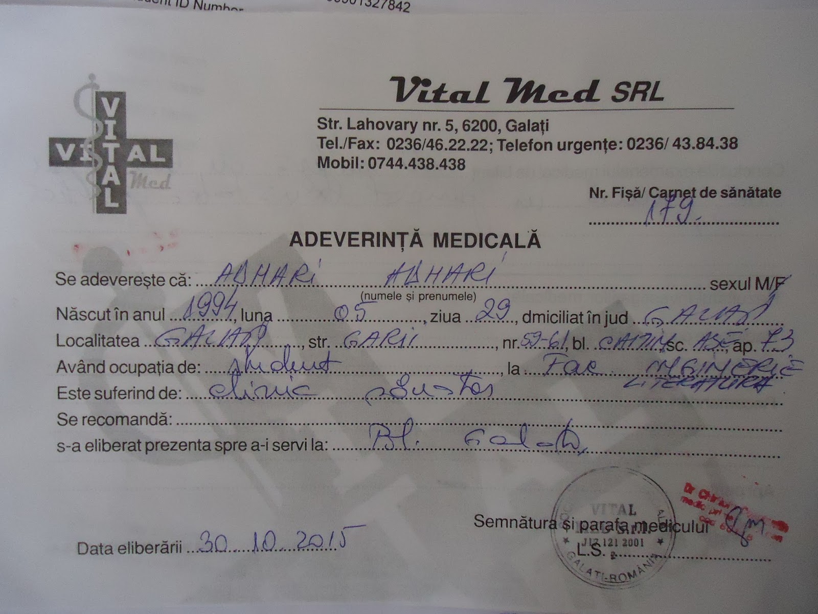 Romanian Residence Permit Application For A non-EU Citizen (Erasmus ...