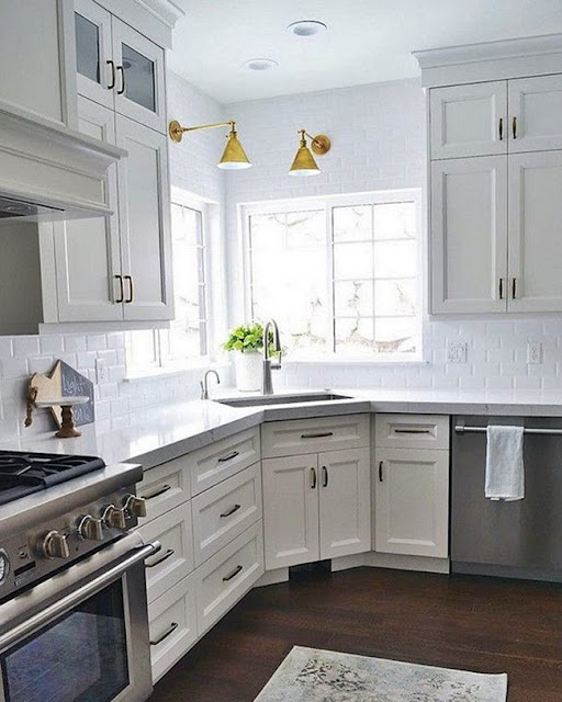 Corner Kitchen Sink Ideas : 9 Beautiful Kitchen Design Ideas - Dream House