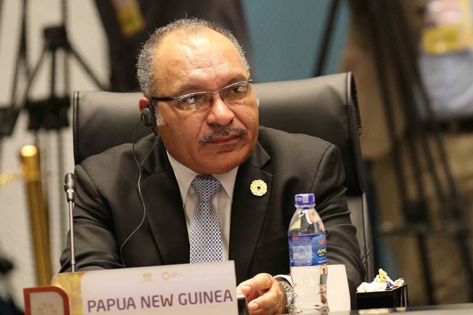 PNG Prime Minister Peter O'Neill congretulates new Australia's Prime ...