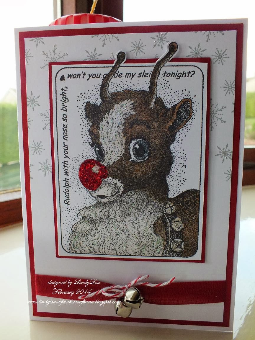 Life in the Craft Lane : Rudolph the red nosed reindeer ......