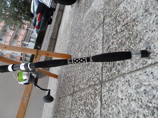 FISH PROJECT: Custom rod: RED KENAI KING