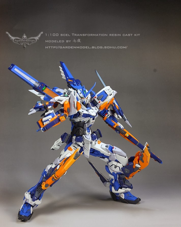 Custom Build: MG 1/100 Gundam Astray Blue Frame Third - (Resin ...