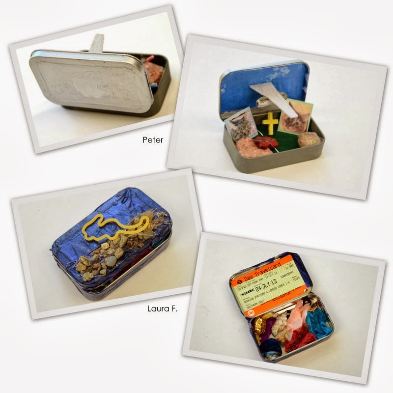 The New Hope Art Gallery: High School Art: Identity Boxes Inspired by ...