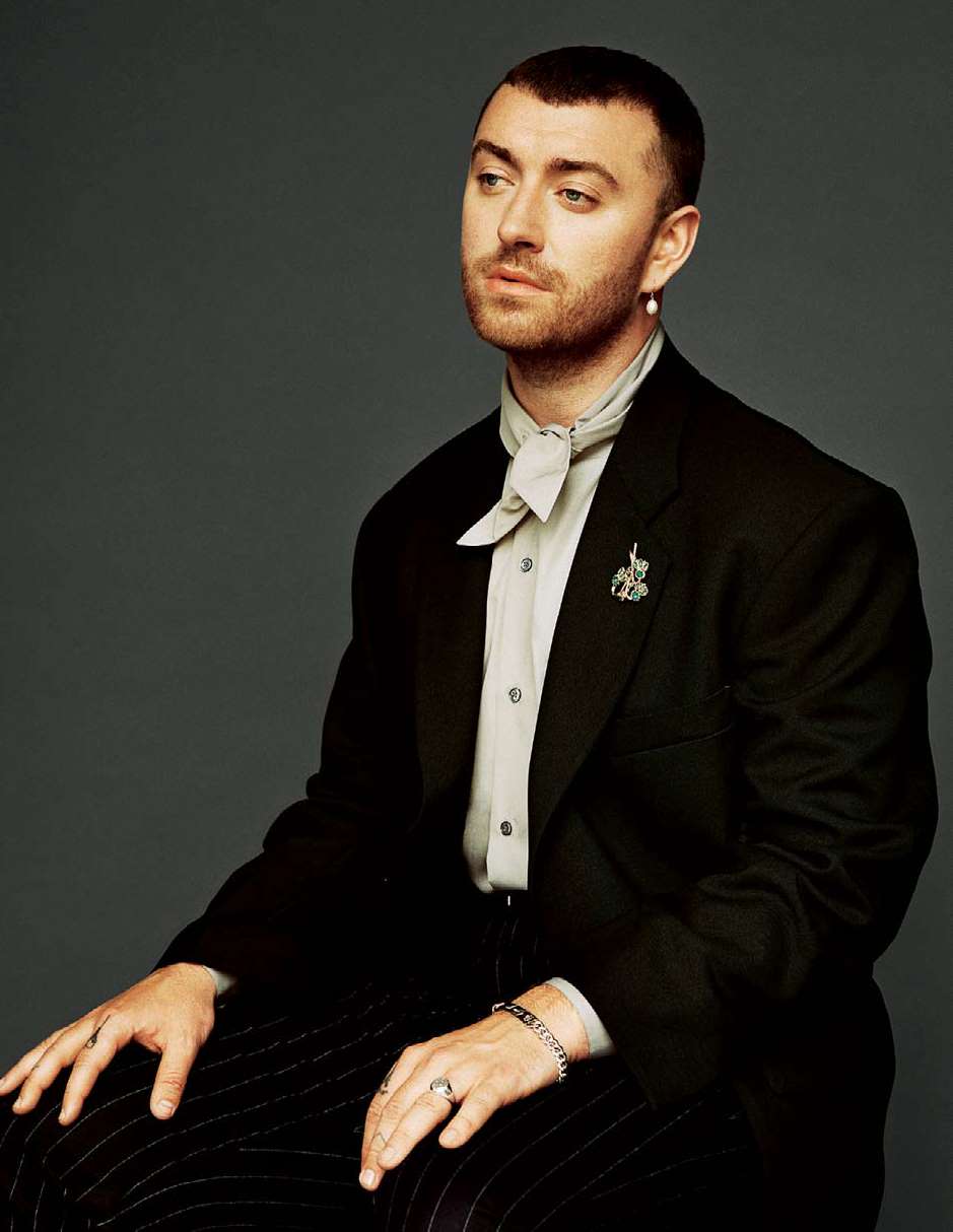 Sam Smith para The Sunday Times Style Magazine por Alasdair McLellan