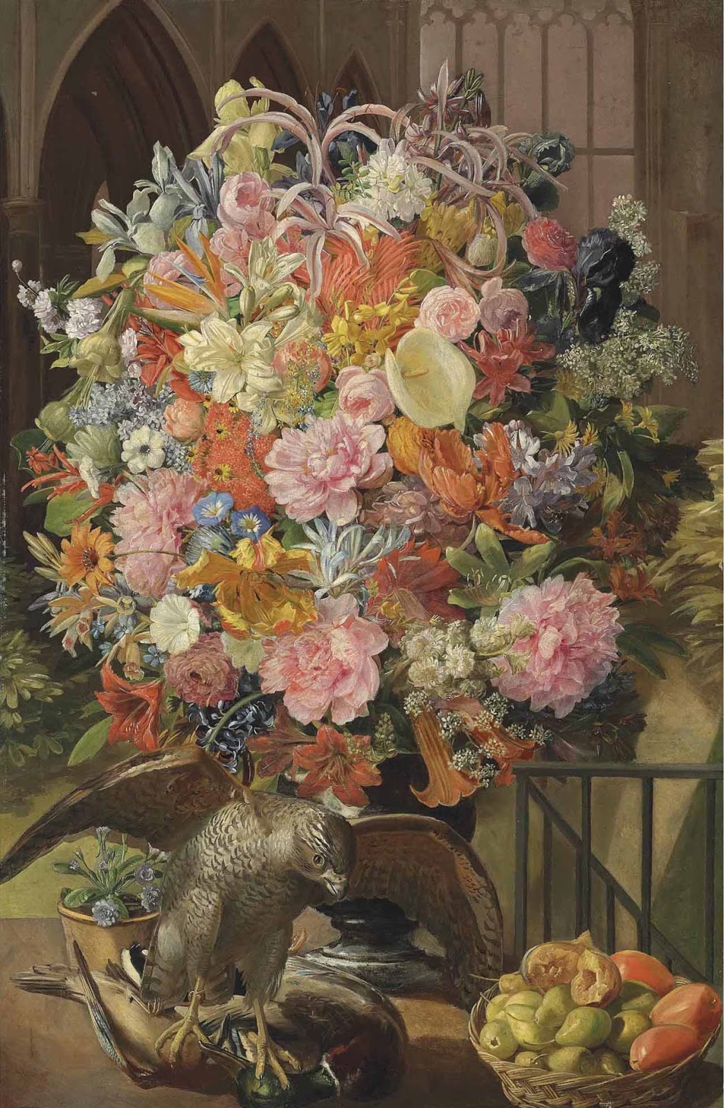 Leopold von Stoll (1808-1889) | Still life of flowers painter | Tutt ...