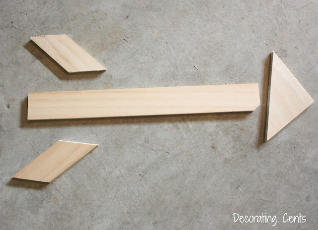 DIY Wooden Arrow
